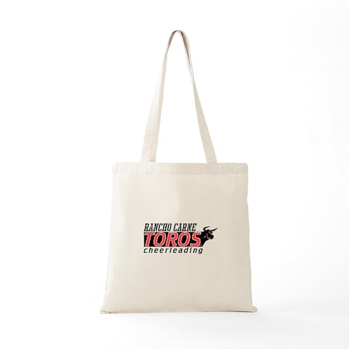 CafePress Rancho Carne Toros Tote Bag Natural Canvas Tote Bag, Reusable Shopping Bag