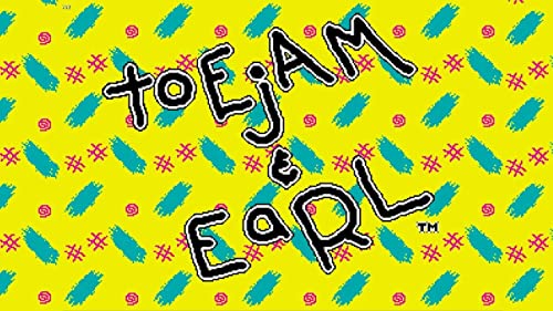 Toejam and (&) Earl (Sega Genesis/Megadrive) - Reproduction Video Game Cartridge with Case and Manual