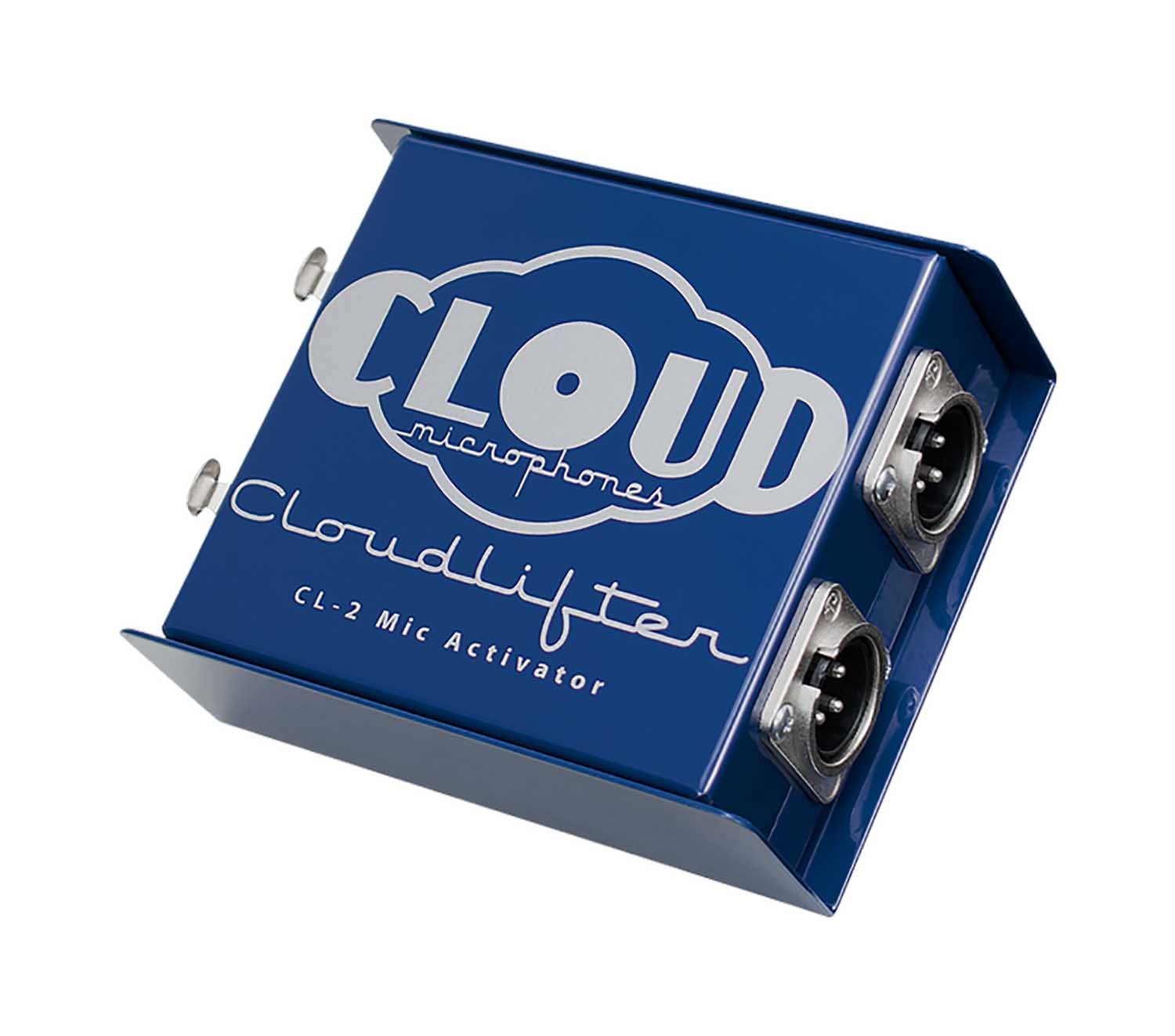 Cloud Microphones Cloud Lifter CL-2 Dynamic/Ribbon Mic Activator Inline Preamp Bundle with Blucoil 2-Pack of 10-FT Balanced XLR Cables