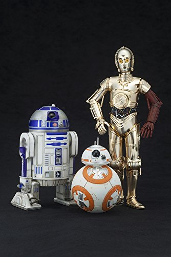 Kotobukiya ARTFX+ Star Wars The Force Awakens Movie C-3PO R2-D2 with BB-8 1/10 Figure