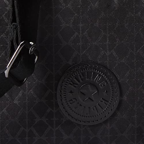 Kipling Women’s Arto Crossbody, Lightweight Everyday Purse, Casual Nylon Shoulder Bag, Signature Emb