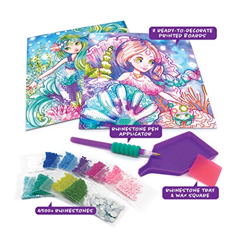 Nebulous Stars Dazzle by Number Diamond Art Painting Kit - Diamond by Number - Craft for Kids and Teens (Water)