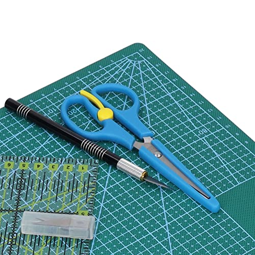 Fabric Cutter Set, Stainless Steel Fine Workmanship Replaceable Blade Practical Rotary Cutter Set with Storage Bag for Card for Cloth for Cut Paper