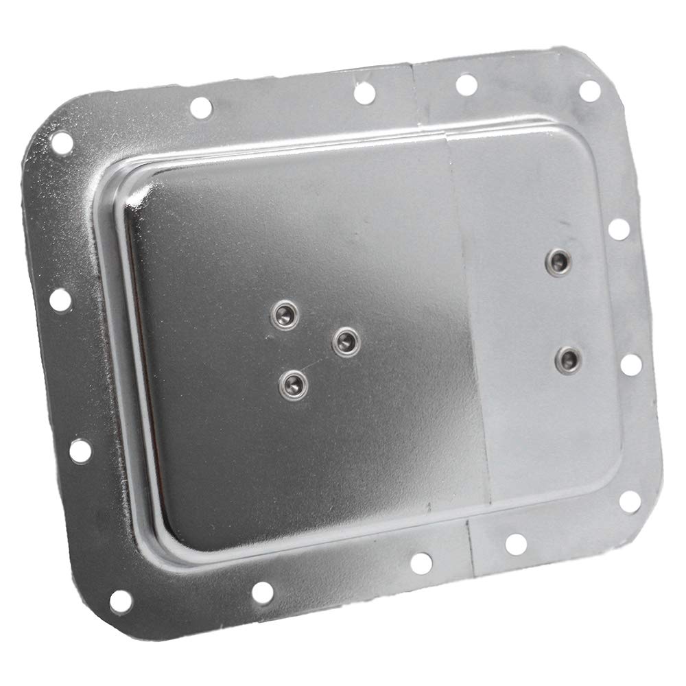 Seismic Audio - SARHW47 - Large Recessed Spring Loaded Butterfly Latch for Rack Road Case Stainless