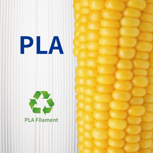 JUSTMAKER Matte PLA+ 3D Printer Filament, Upgrade Cardboard Spool, Dimensional Accuracy +/-0.03mm, 1.75mm, 1kg