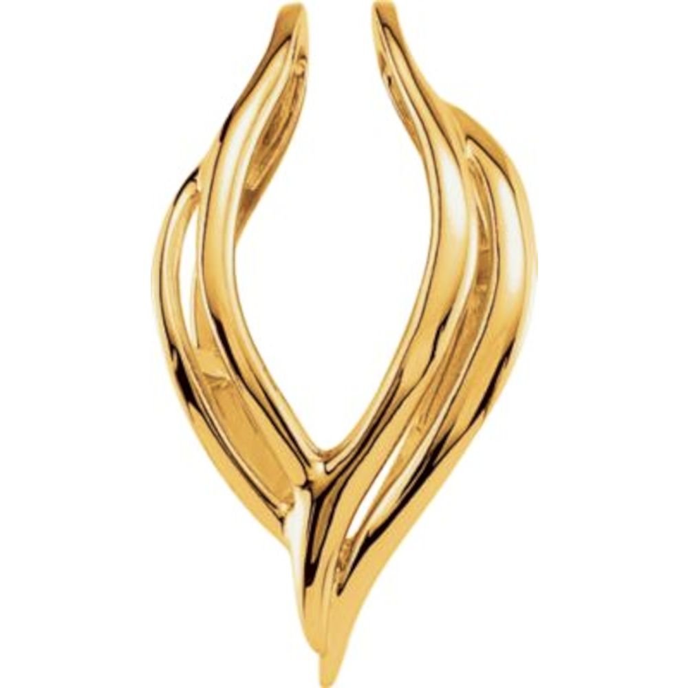 Bonyak Jewelry Sterling Silver Pendant Enhancer