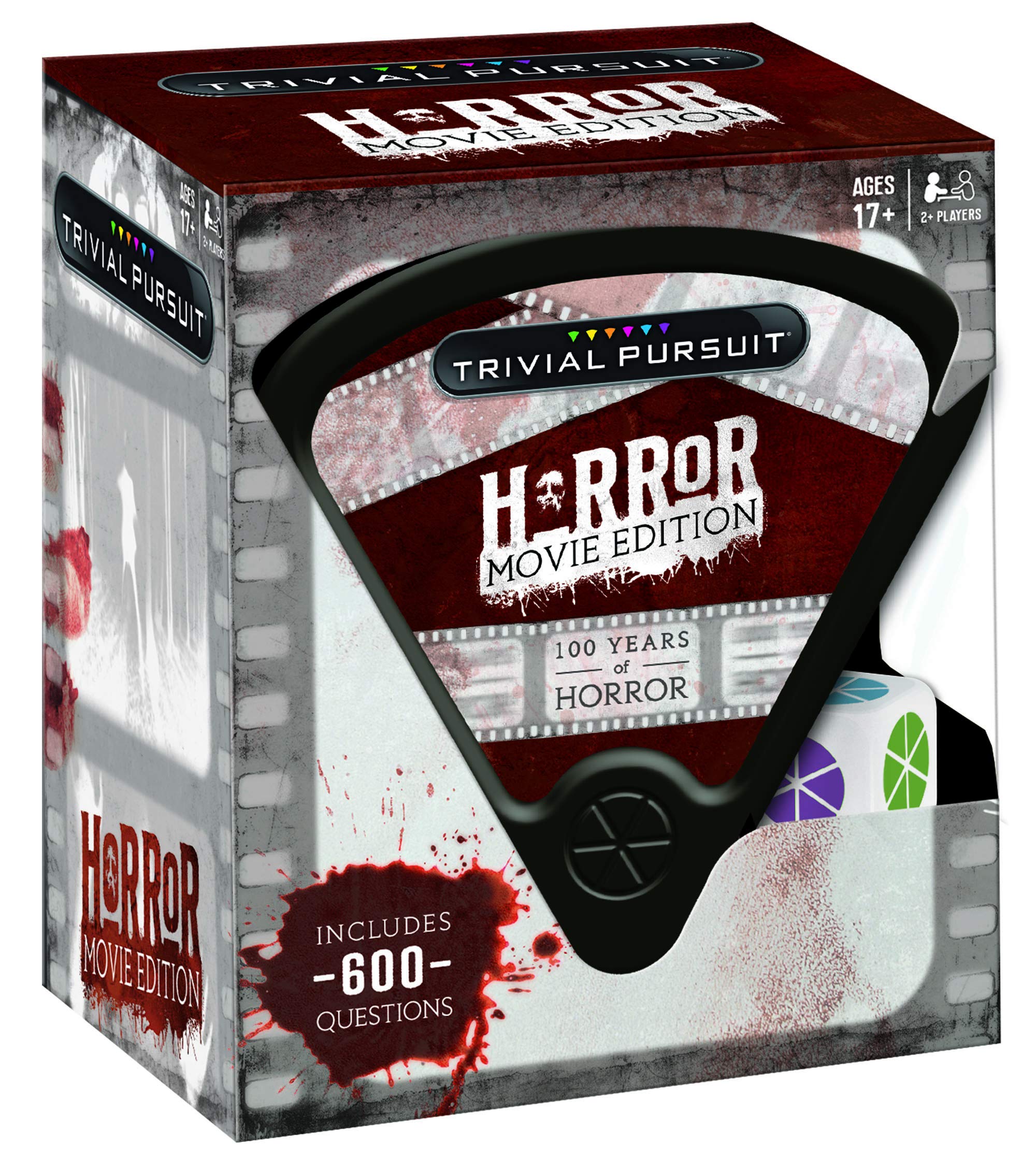 USAopoly Trivial Pursuit: Horror Movie Edition | Questions from Classic Horror Films | Board Game for Fans of Horror Movies