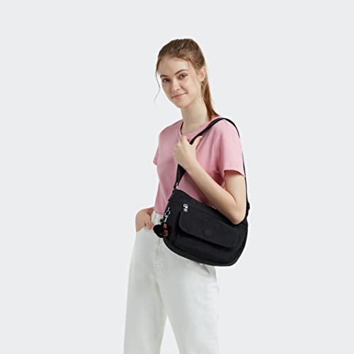 Kipling womens Syro Crossbody Bag, Black Tonal, One Size US