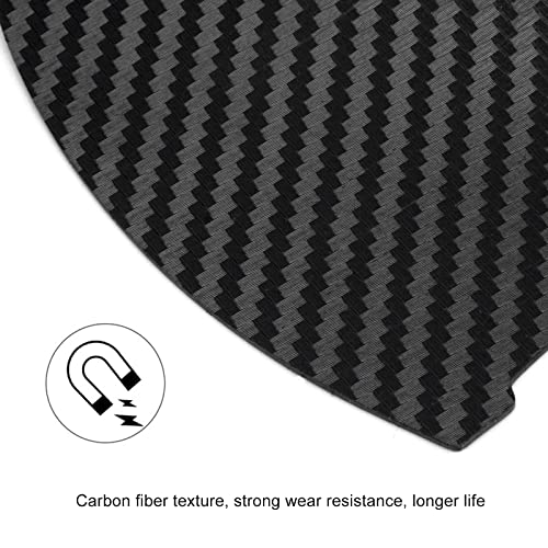 kingsea 4PCS Car Door Handle Scratch Protector,TPU 3D Carbon Fiber Texture Car Door Handle Paint Scratch Protector Sticker Universal (Style 7)