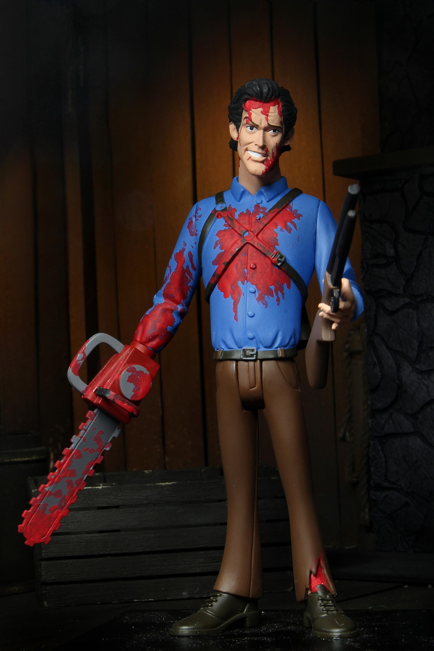 NECA Toony Terrors - Evil Dead 2-6? Scale Action Figure ? Ash