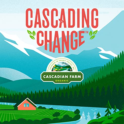 Cascadian Farm Organic Granola with No Added Sugar, Coconut Cashew Cereal, Resealable Pouch, 11 oz.