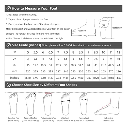 Modatope Women's Gold Pumps High Heels Closed Pointed Toe Stiletto Heeled Sexy Wedding Dressy Slip On Shoes for Bride Size 6.5