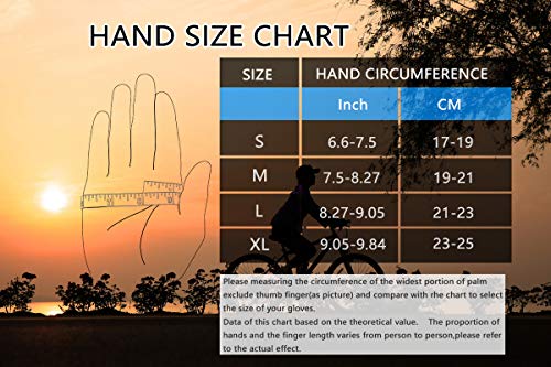 BYBAIZ Mountain Bike Fingerless Gloves Men Black Blue Workout Biking Women Gym Motorcycle Cycling Gloves (Large-Black)