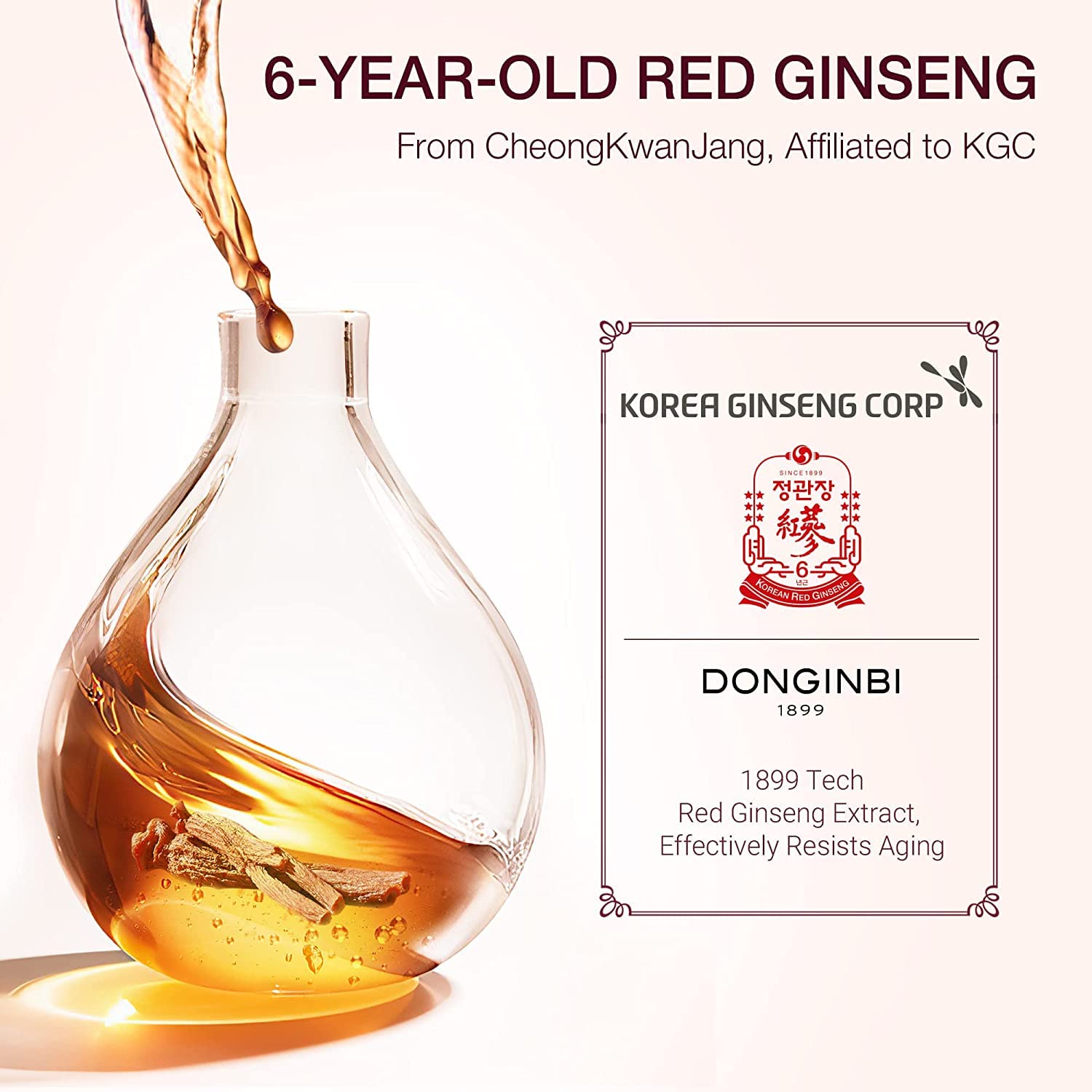 Donginbi Red Ginseng Cleansing Dust-free travel Kit- 20ml Cleansing oil & 15ml Cleansing foam