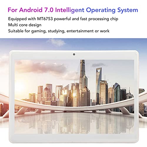 Dual Sim Dual Standby HD Tablet, 10.1 Inch IPS Screen, 2GB RAM, 32GB ROM, 10.1 Inch HD Tablet, Large Capacity Memory for Work and Entertainment (US Plug)