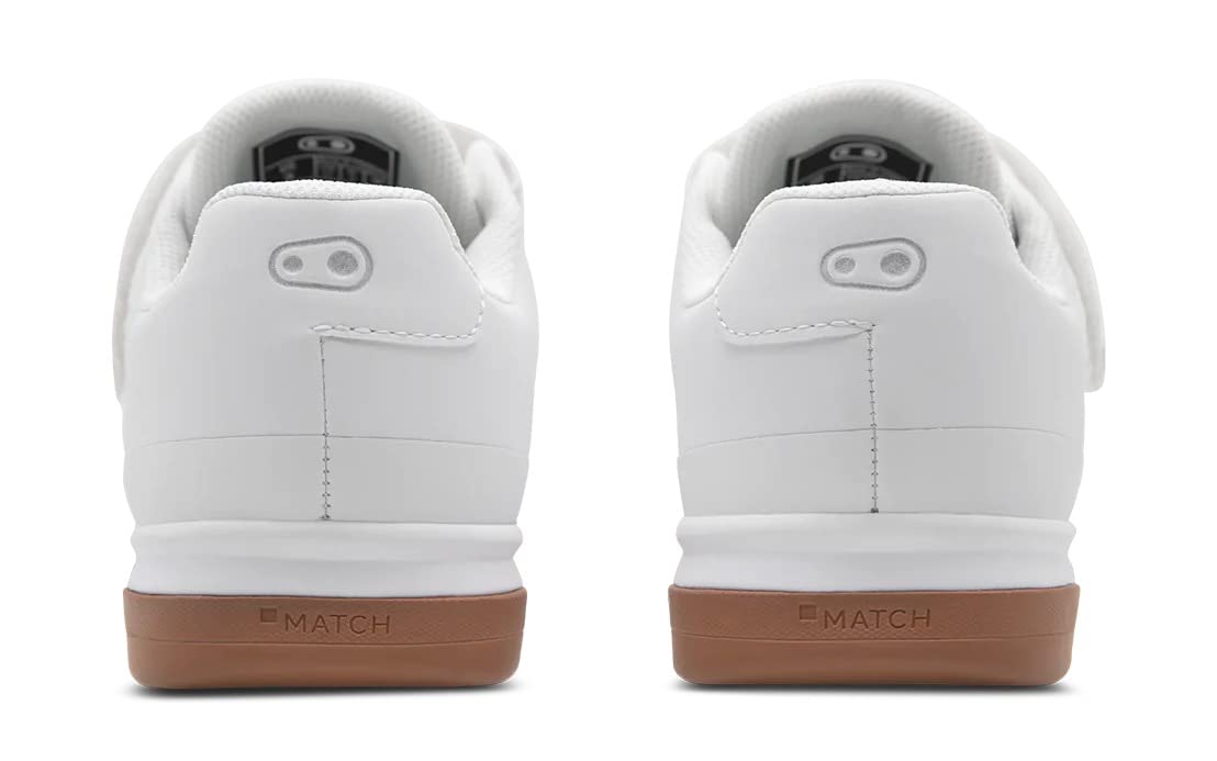 Crank Brothers Mallet BOA Shoes - Black/White - Gum - 9.5