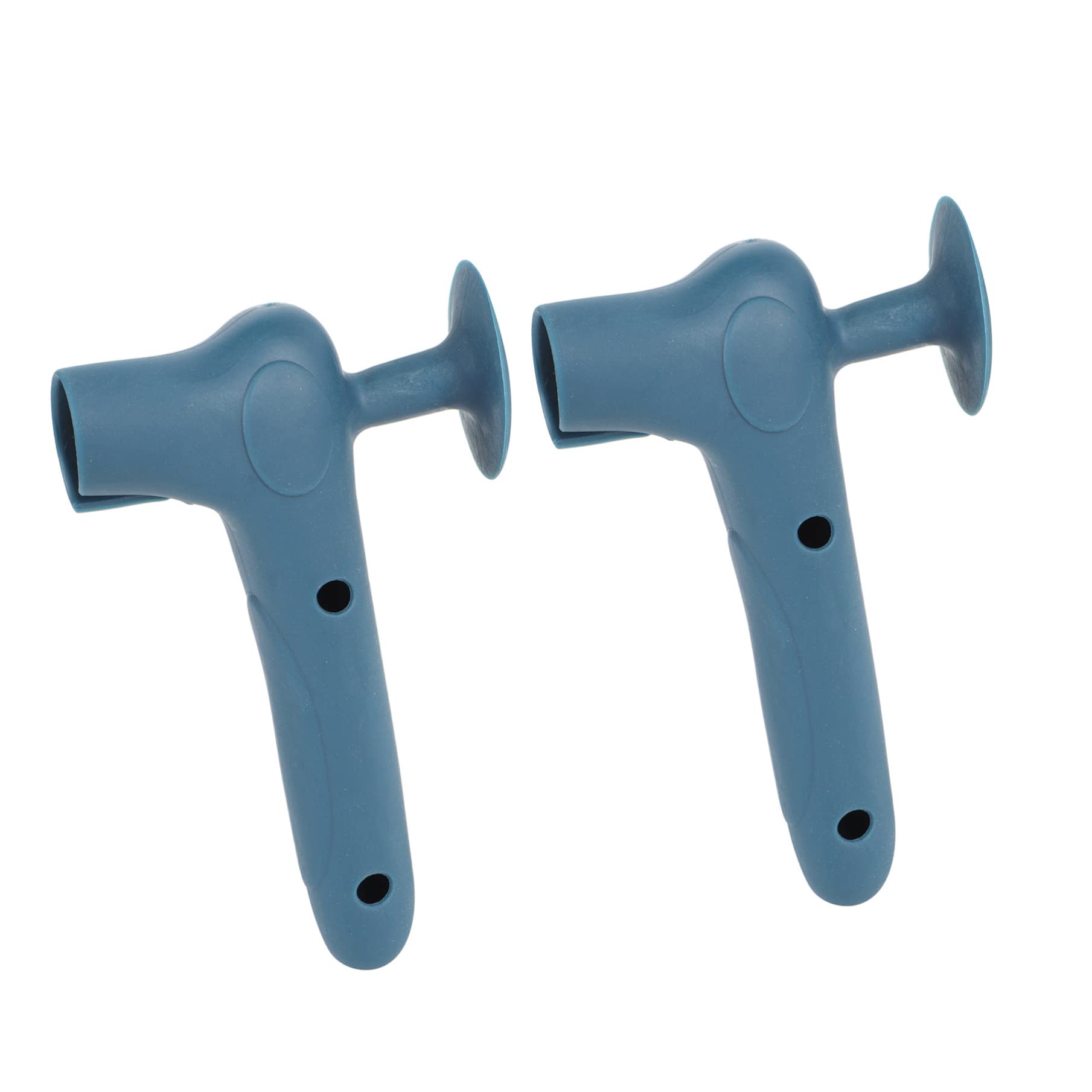 Door Handle Wall Protector 2pcs Protectors Silicone Covers Door- Green Shape Doorknobs Sleeve Noise Knob Cover Bumper Cabinets with Reusable Silencer Anti- Protector Handle Door