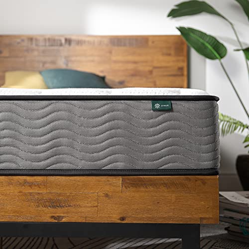 ZINUS 10 Inch Support Plus Pocket Spring Hybrid Mattress / Extra Firm Feel / Heavier Coils for Durable Support / Pocket Innersprings for Motion Isolation / Mattress-in-a-Box, Full