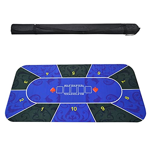 Craps and Roulette Table Felt Poker Tablecloth 1.8m Texas Tablecloth Rubber Mat Board Game Table Top Digital Printing Suede Casino Layout Poker Accessories