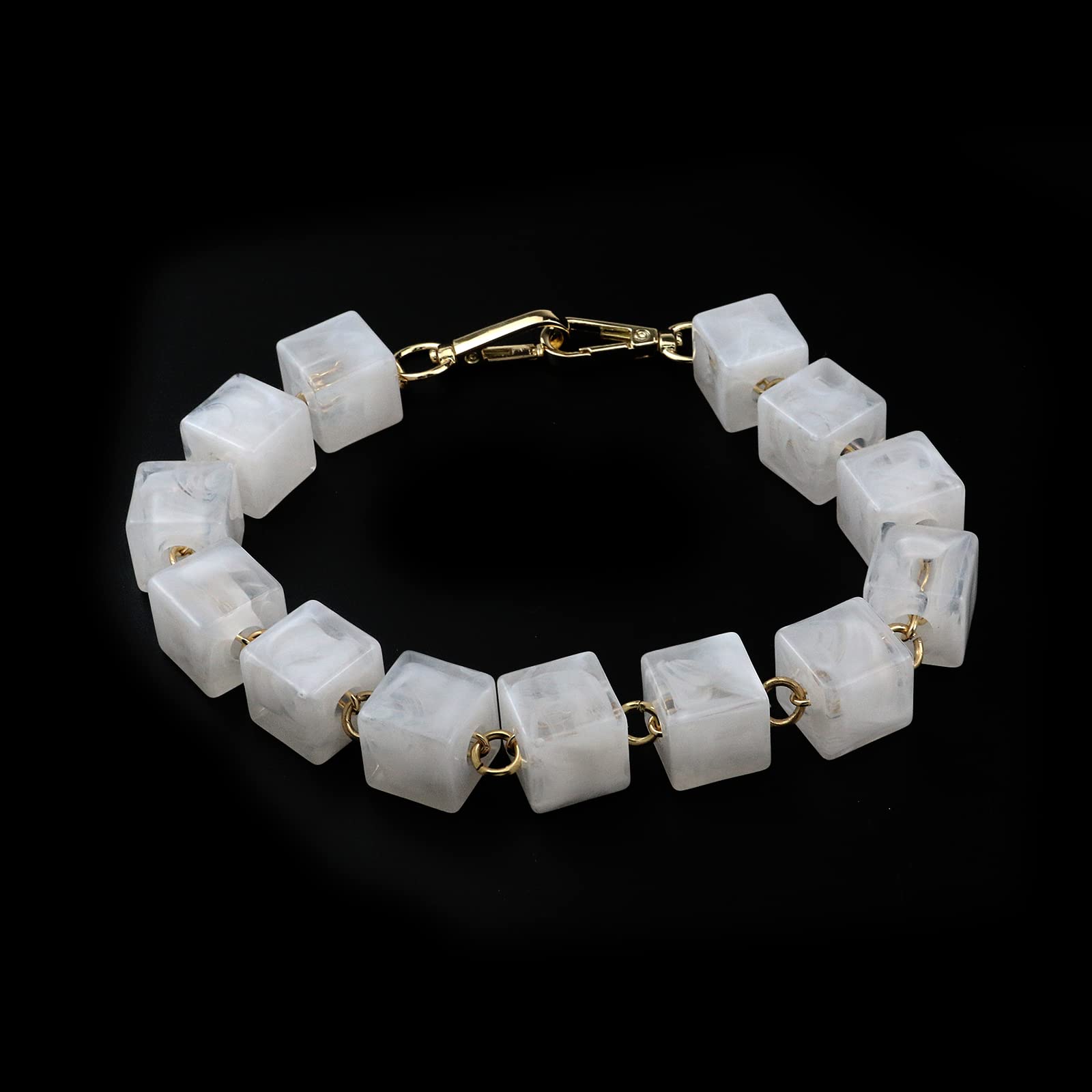 Crapyt Acrylic Handbag Chain 17.32" Resin Handbag Chain is Suitable for Handbags/Shoulder Bags/Wallets Handbag Decoration Chain