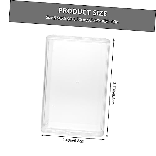 Cabilock 12 Pcs Storage Case Figure Model Display Case Dustproof Case Multi-Function Display Figure Model Showing Case Crafts Toy Child