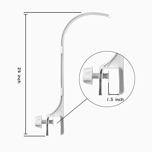 HLEEDUO 24 inches Mobile arm for Crib, Mobile Hanger for Crib,Baby Mobile Holder for Crib,Nursery Mobile arm, (only Crib Mobile arm)