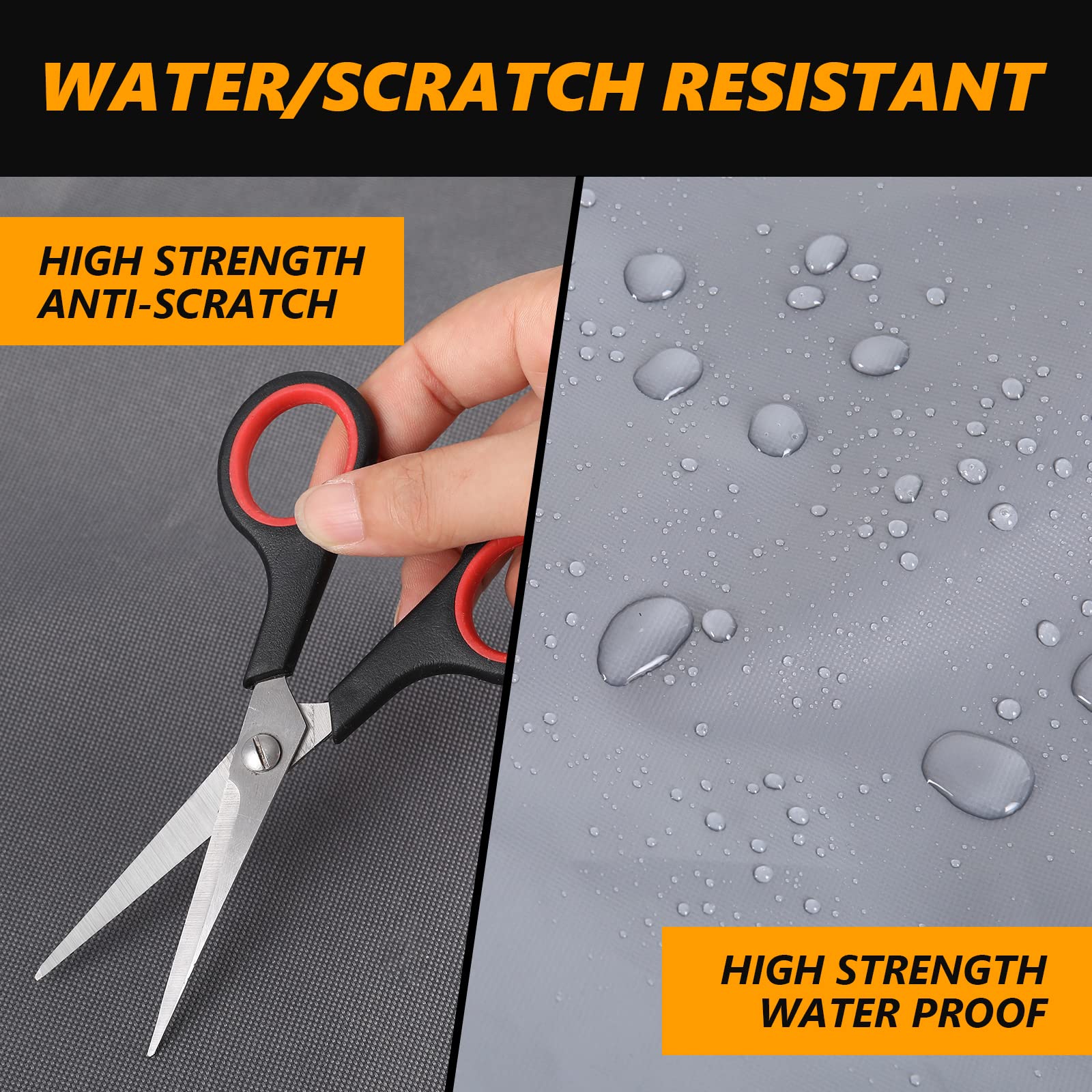 Discover Patios Generator Cover Thicken Heavy Duty Waterproof 600D Polyester,Snow/UV/Wind Proof Generator Cover,38”Lx28”Wx30”H,Gray (38*28*30)