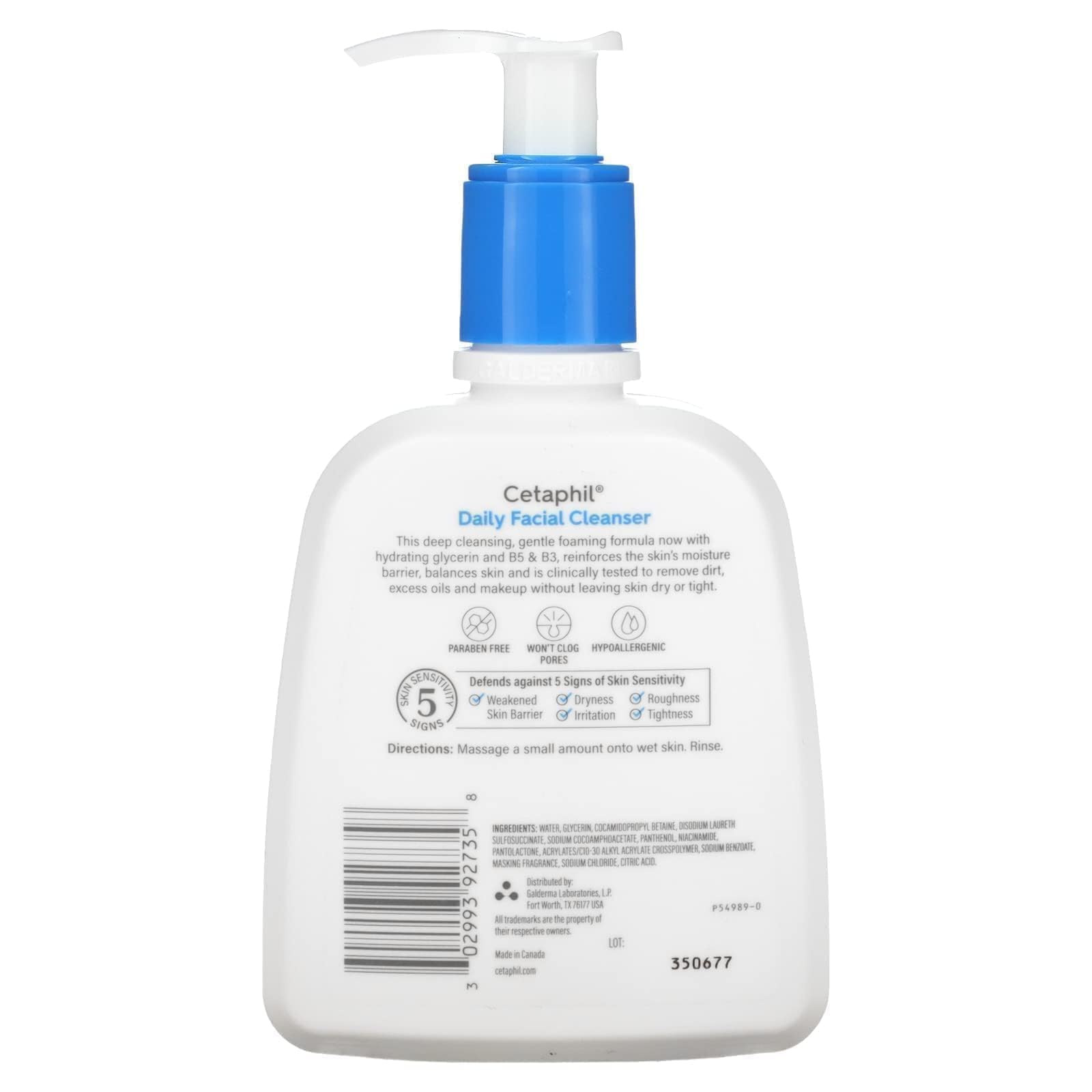 Cetaphil Daily Facial Cleanser, 8 fl oz (237 ml)