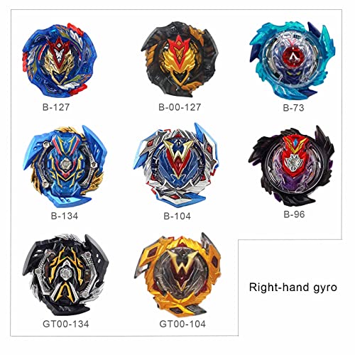 Gytobytle 8 Bey Spinning Top Valtryek Launcher Battling Set, Blade Burst Surge Metal Fusion with Box for Boys Kids