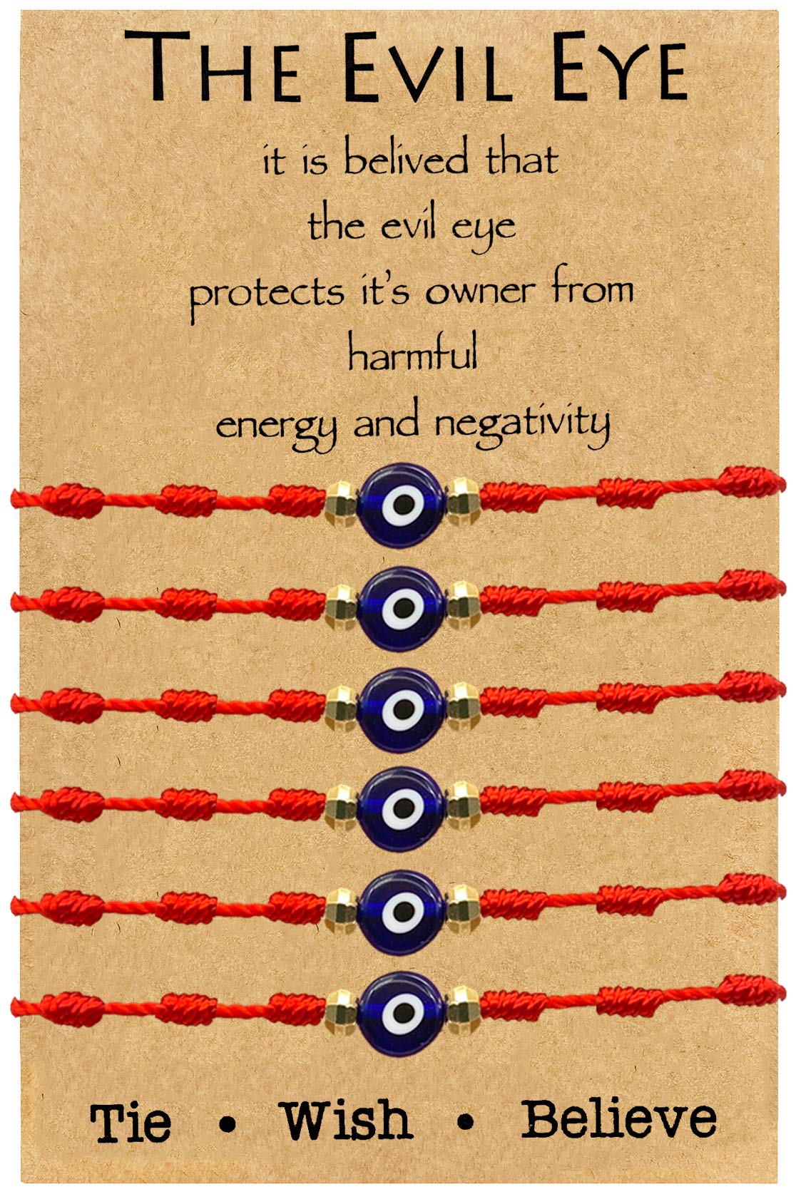 choice of all Evil Eye Bracelets Mexican Bracelets Mal De Ojo Bracelets for Family Red String Protective Bracelets Lucky String Kabbalah Protection for Women Men Family (A:Red Protection Bracelets)