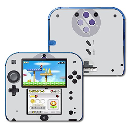 MightySkins Skin Compatible with Nintendo 2DS wrap Cover Sticker Skins Retro Gamer 2