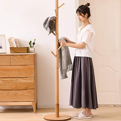 Coat Racks Entrance Hall Trees Coat Rack Multi-Purpose Storage for Home Office Corridor Living Room Bedroom,178cm,9 Hooks