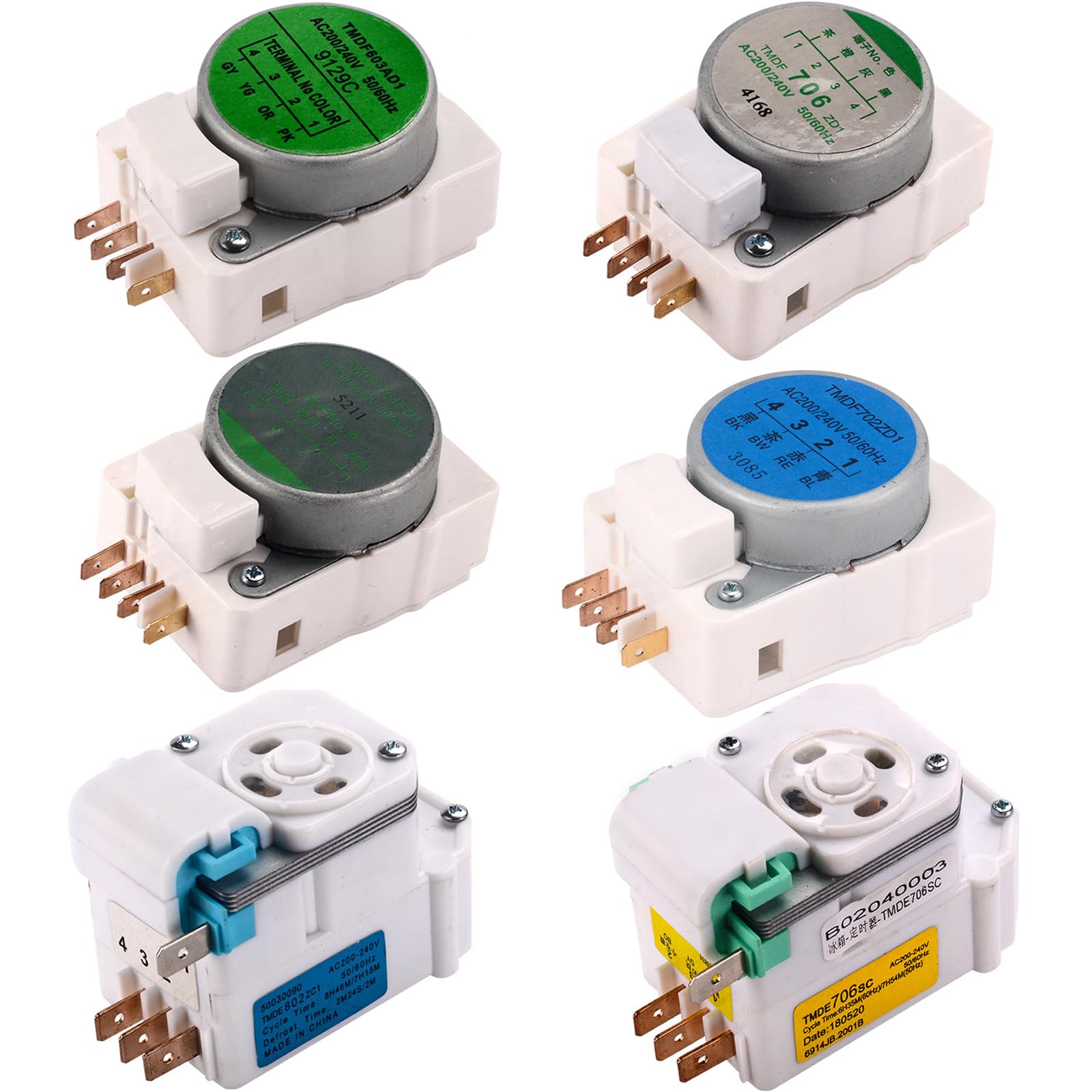 Efficient Refrigerator Defrost Timer, TMDF603AD1/TMDF704ED1/TMDF706CD1/TMDE802ZC1/TMDF702ZD1/TMDE706SC Defrosting Kitchenware Refrigerator Defrost Timer (TMDE706SC)