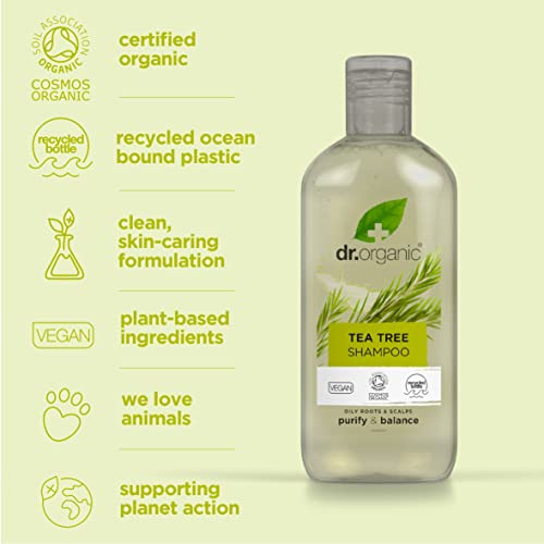 Organic Doctor Tea Tree, Shampoo, 9 Fluid Ounce