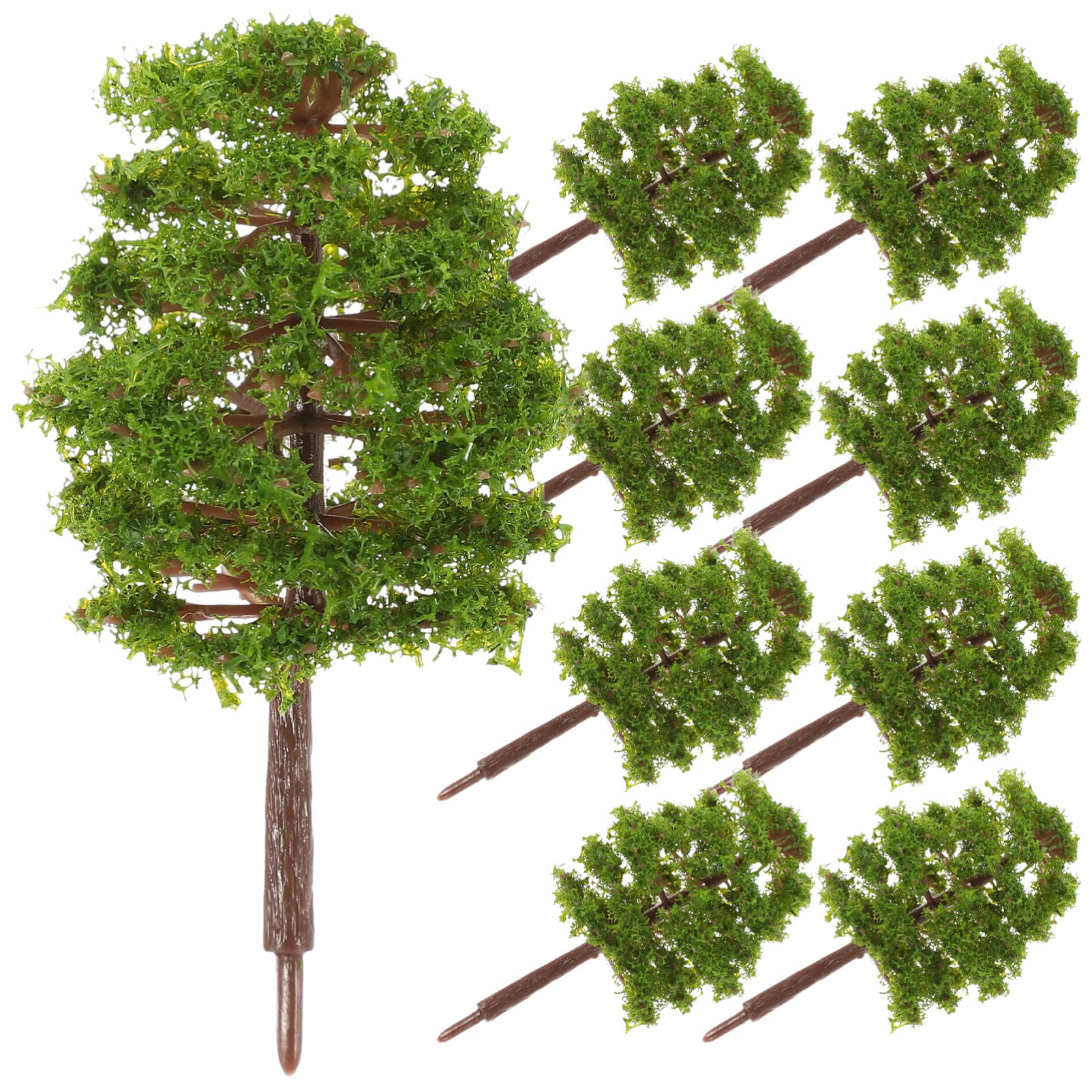 DOITOOL 20pcs Mini Animal Figurines Artificial Plants Diorama Models Miniature Landscape Trees Tree Cake Decorations Diorama Supplies Diorama Trees N Scale Trees Christmas Accessories Gt