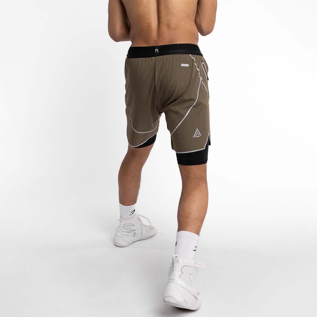 Creed Wilde 2-in-1 Shorts (Green - L)