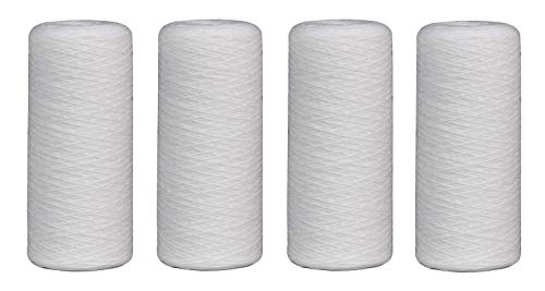 Culligan CW25-BBS Filter Cartridge, 25 Micron, White, 4 Pack