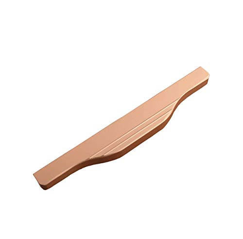 cabinet handles,drawer handles,dresser knobs,3.78" 5" 6.3" 7.55" Rose Gold Extra Length Closet Pull Handle Drawer Door Pulls Dresser Handle Kitchen Cabinet Cupboard Handle Hardware,3.78" holetohole