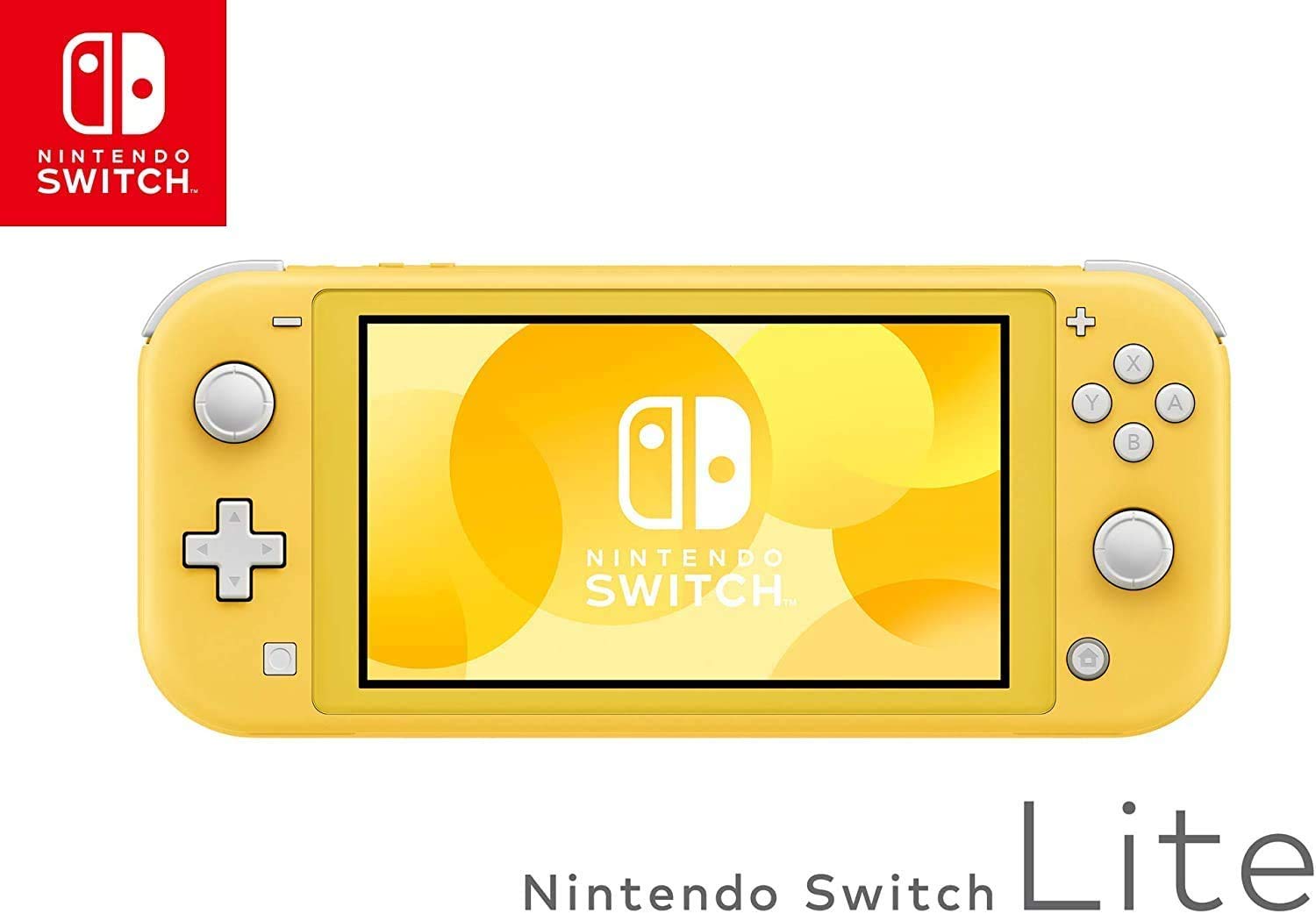 Newest Nintendo Switch Lite Game Console, 5.5 inch LCD Touchscreen, Built-in Plus Control Pad, Speakers, 3.5mm Audio Jack, Speakers, with CUE 128GB MicroSD & 3-in-1 Case (Yellow)