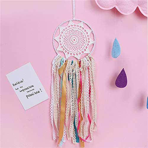OHOME Boho Dream Catcher Handmade Colorful Macrame Dreamcatcher for Wall Hanging Home, Wedding, Garden Decor, Girls Kids Bedroom Decoration Blessing Gift