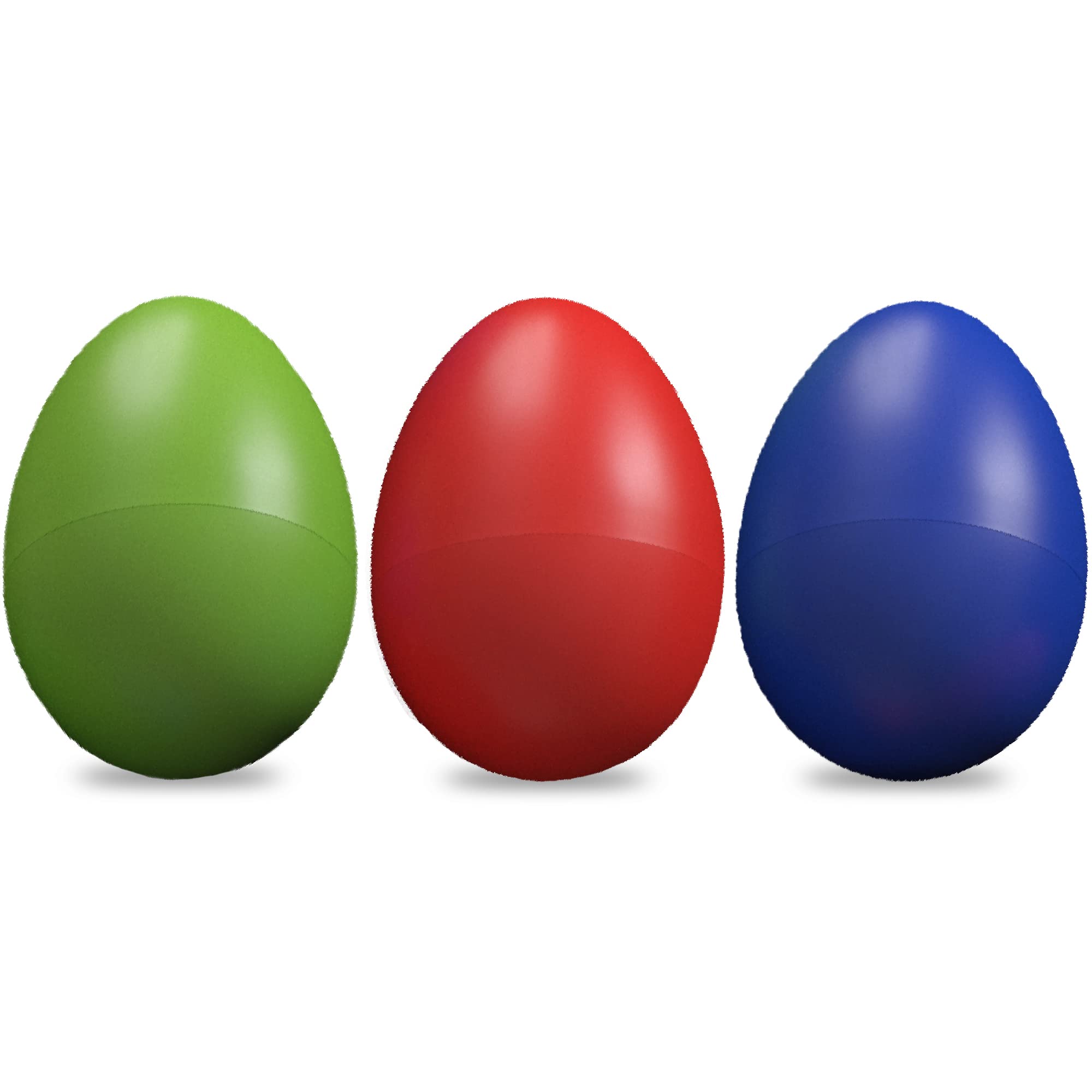 NextEgg Egg Shaker Set - Non Toxic Baby Musical Instruments and Toddler Percussion - Music Shaker Eggs for Infants, Kids and Adults - Hand Shaker Rhythm Instrument for Classroom or Preschool (3-Pack)