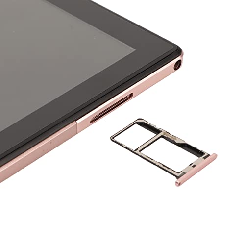 Dpofirs 10in Android Tablet PC, 4GB RAM 64GB ROM, MT6750 Octa Core Tablets, IPS HD Touch Screen WiFi Tablet, 200W 500W Camera, 6000mAh Battery(Gold)