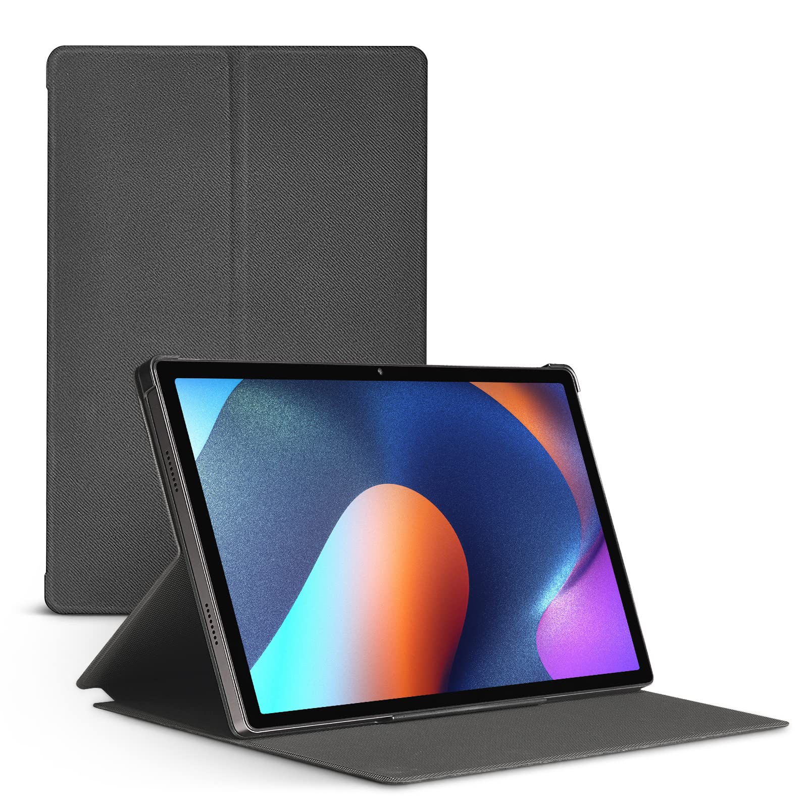 CHUWI HiPad XPro Tablet with Leather Case, Android 12 Tablets, 6GB RAM 128GB ROM, 1TB Expand, 4G LTE Tablets, Unisoc T616, Octa-Core, 13MP+5MP Triple Camera, FHD 1920x1200, BT5.0, 7000mAh, GPS