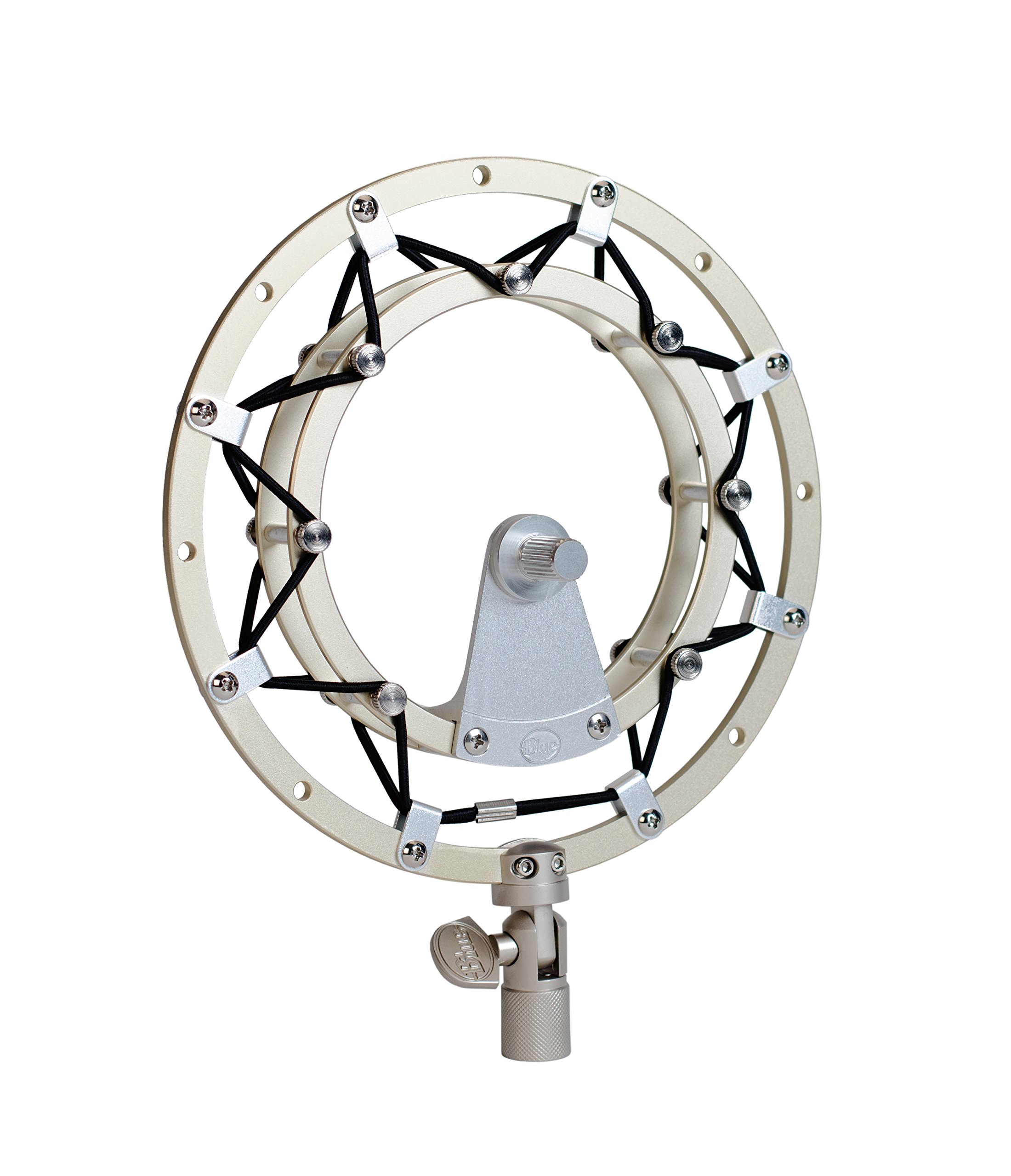 Blue Radius II Microphone Shock Mount for Yeti and Yeti Pro with Improved Hinge Design