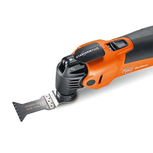 Fein FMM350QSL MultiMaster Corded Oscillating Multi-Tool Top Kit with QuickStart and StarlockPlus for Snap-Fit Accessory Change - 350W, Includes Case - 72295261090