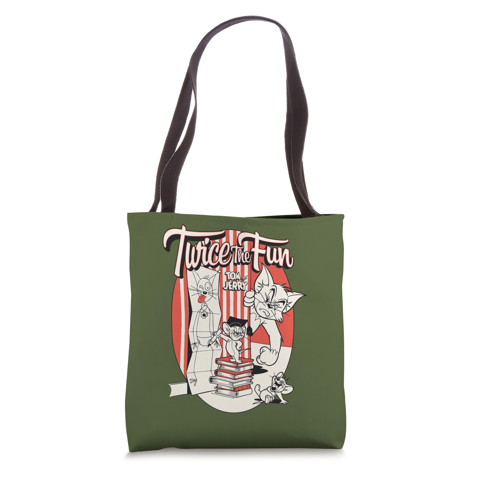 Tom and Jerry Twice The Fun Tote Bag