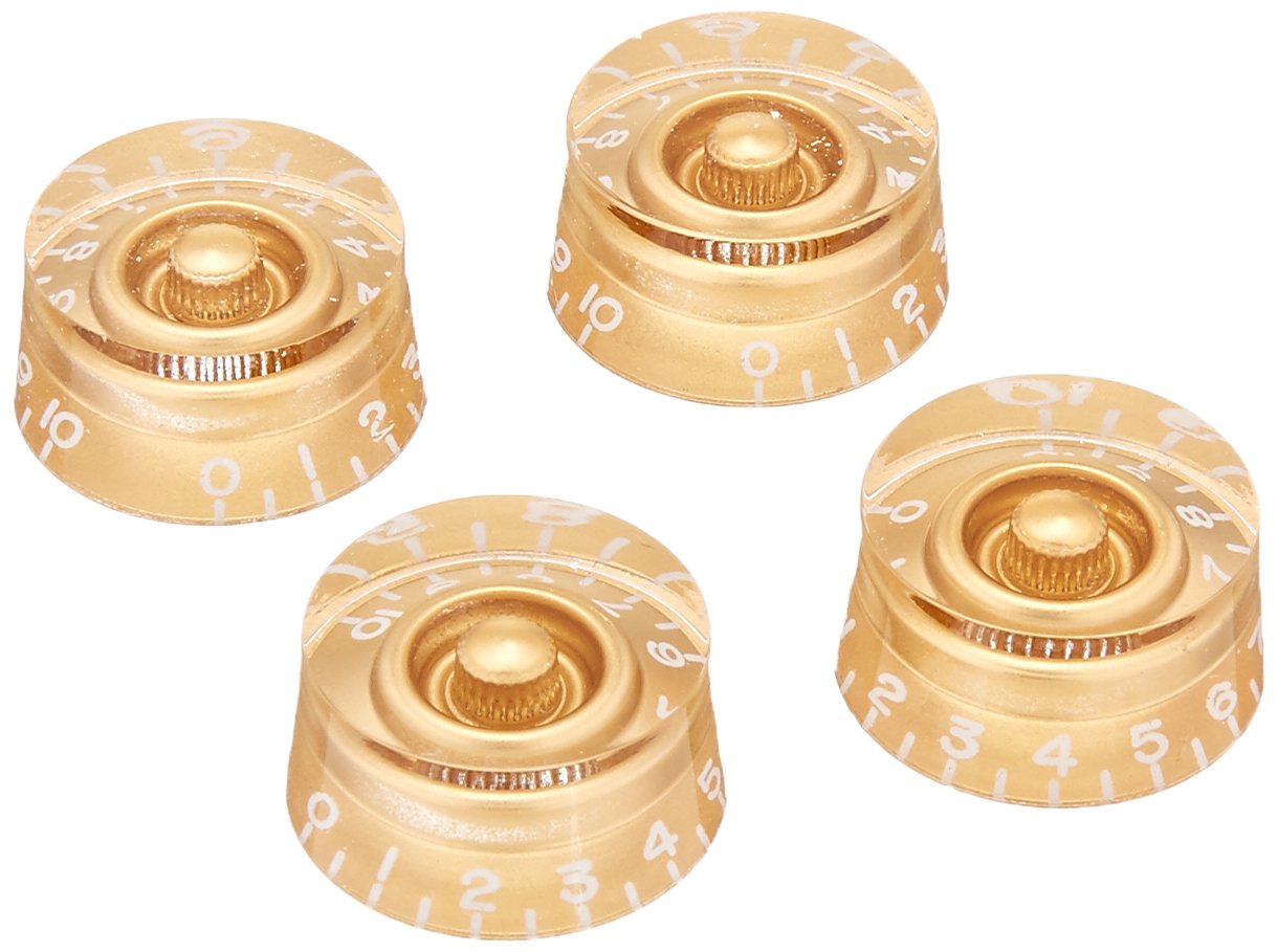 Gibson OEM Speed Knobs - 4 Pack, Gold