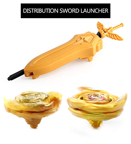 NIN Battle Burst Fusion Grip Gyro Top Set /Cho-Z Achilles.00DM/Ace Dragon. St. Ch with 4D Launcher