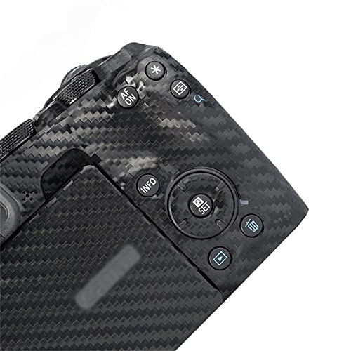 EOS R8 Skin,Anti-Scratch Anti-Wear Camera Cover Protector Sticker for Canon EOS R8 Full-Frame Mirrorless Camera Body Protective Film Protection - Carbon Fiber Black