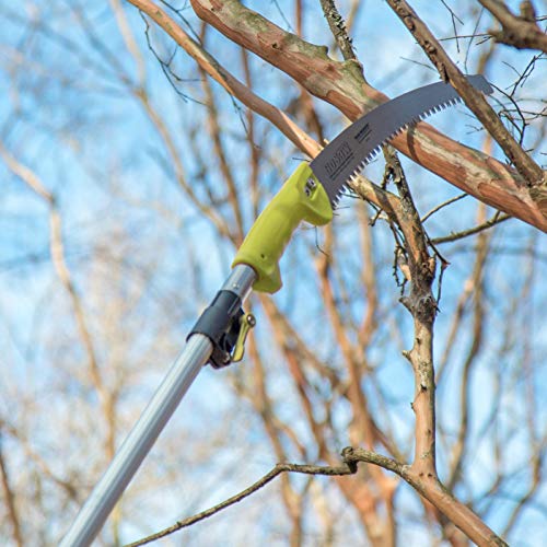 DOCAZOO DocaPole 30 ft Reach, 6 to 24 ft Telescoping Extension Pole | Multi-Purpose for Hanging Light Bulb Changer, Paint Roller, Duster, Window/Gutter Cleaning
